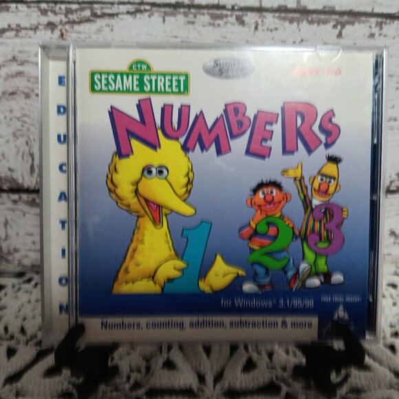 Sesame Street | Media | Sesame Street Numbers Compact Disc Circa 998 ...